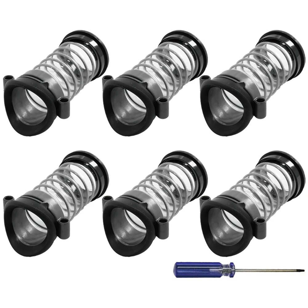 Замена шланга клапана нижнего воздуховода для пылесосов Dyson DC40, DC42, DC50, DC51 6pcs