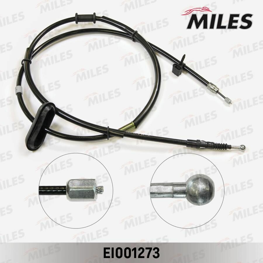 EI001273 Трос ручного тормоза CHEVROLET CRUZE/OPEL ASTRA J 09- 1806/1678мм