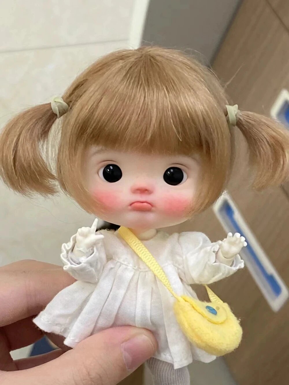 Dollhua SD BJD кукла 1/12 канифоль голубая