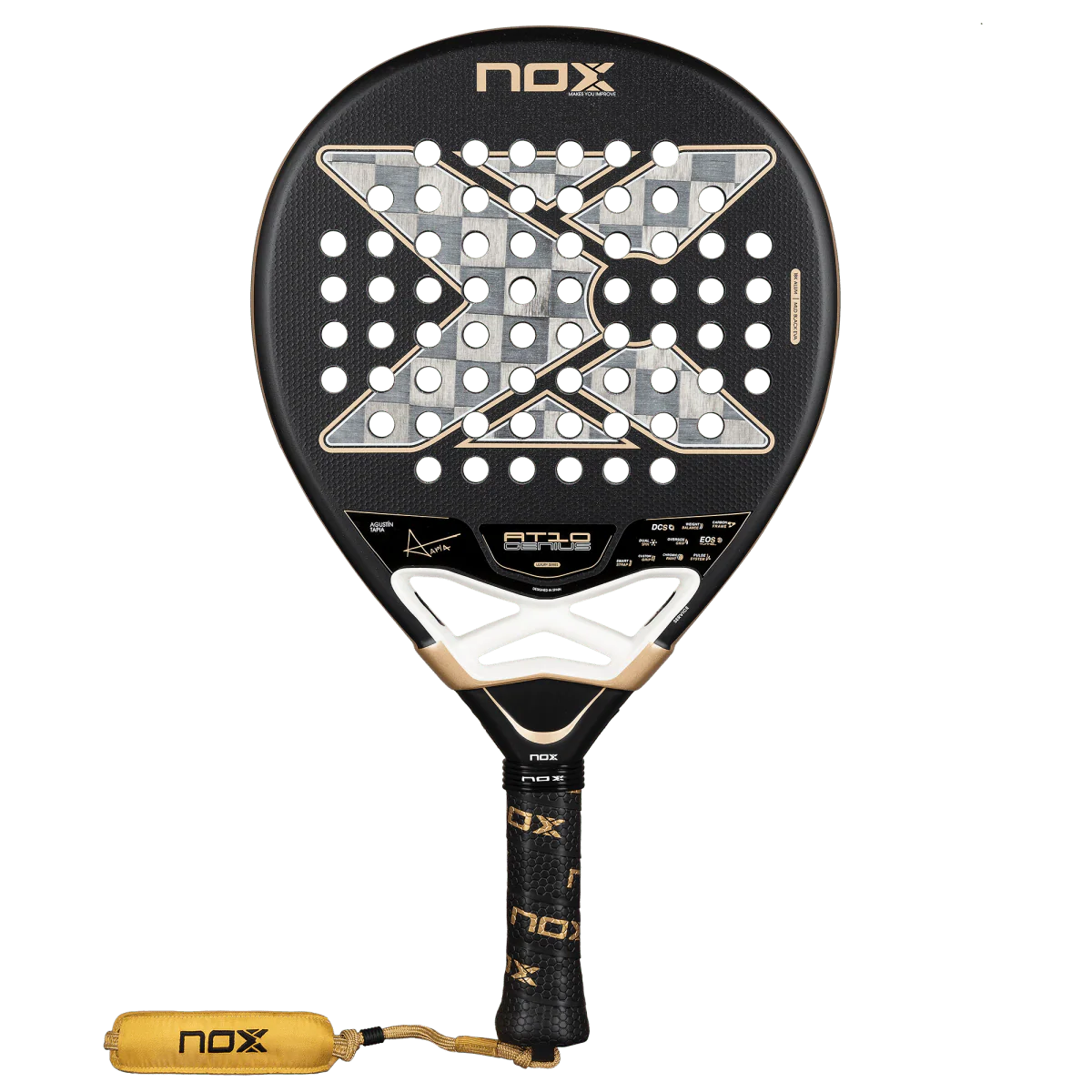Ракетка для падел тенниса Nox AT10 Luxury Genius 18K ALUM by Agustin Tapia 2026