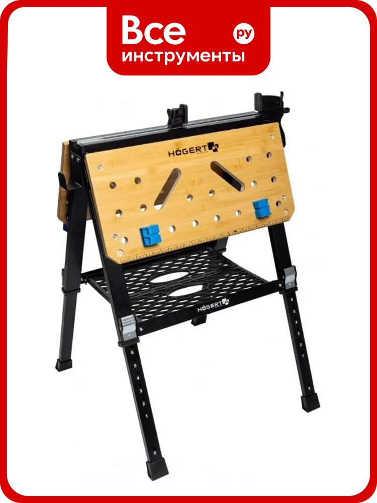 Складной верстак HOEGERT TECHNIK 700x650x915 HT7G540 из качественной стали