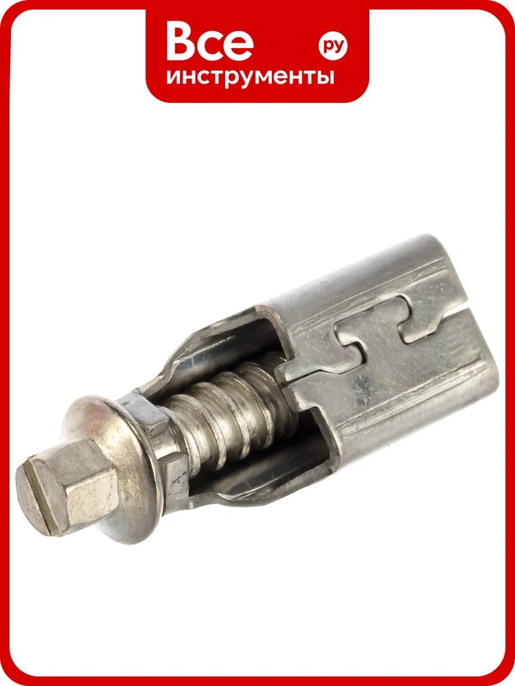 Замок ленты хомута NORMA NB-G 12W3 50 шт. NR-05608565003 из нержавеющей стали с креплением для трубопроводов