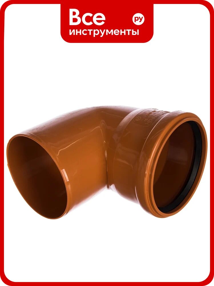 Отвод для наружной канализации PRO AQUA TERRA PP 110x87.5 PPH3011087
