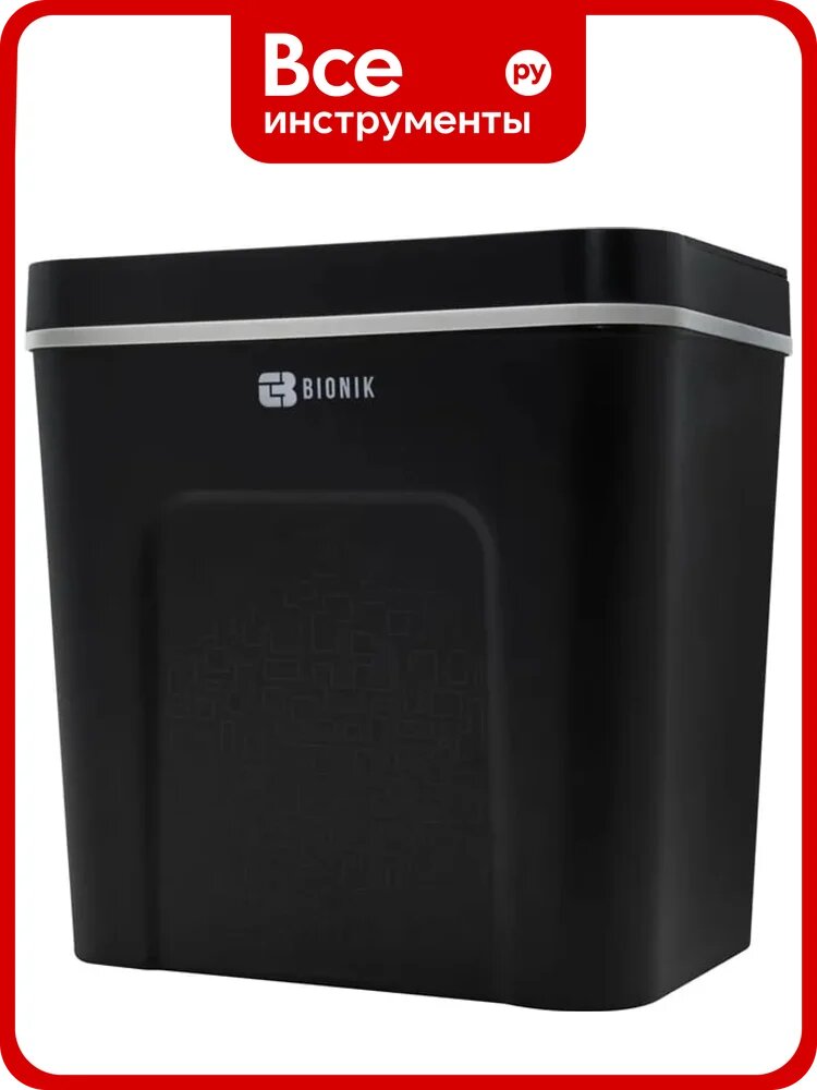 Ведро для мусора сенсорное BIONIK чёрное, 12 л BK6007 В