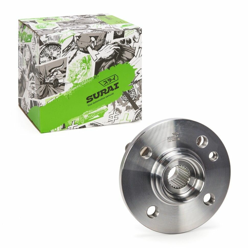 Ступица передняя, в сборе SURAI для Mini Cooper (01-)/(06-) SRS 76355 (аналог 31)
