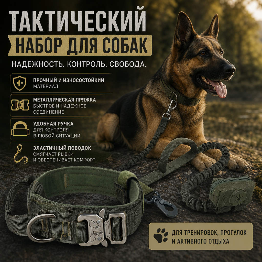 Прочный поводок для собак, регулируемый, безопасный, светоотражающие элементы, для прогулок