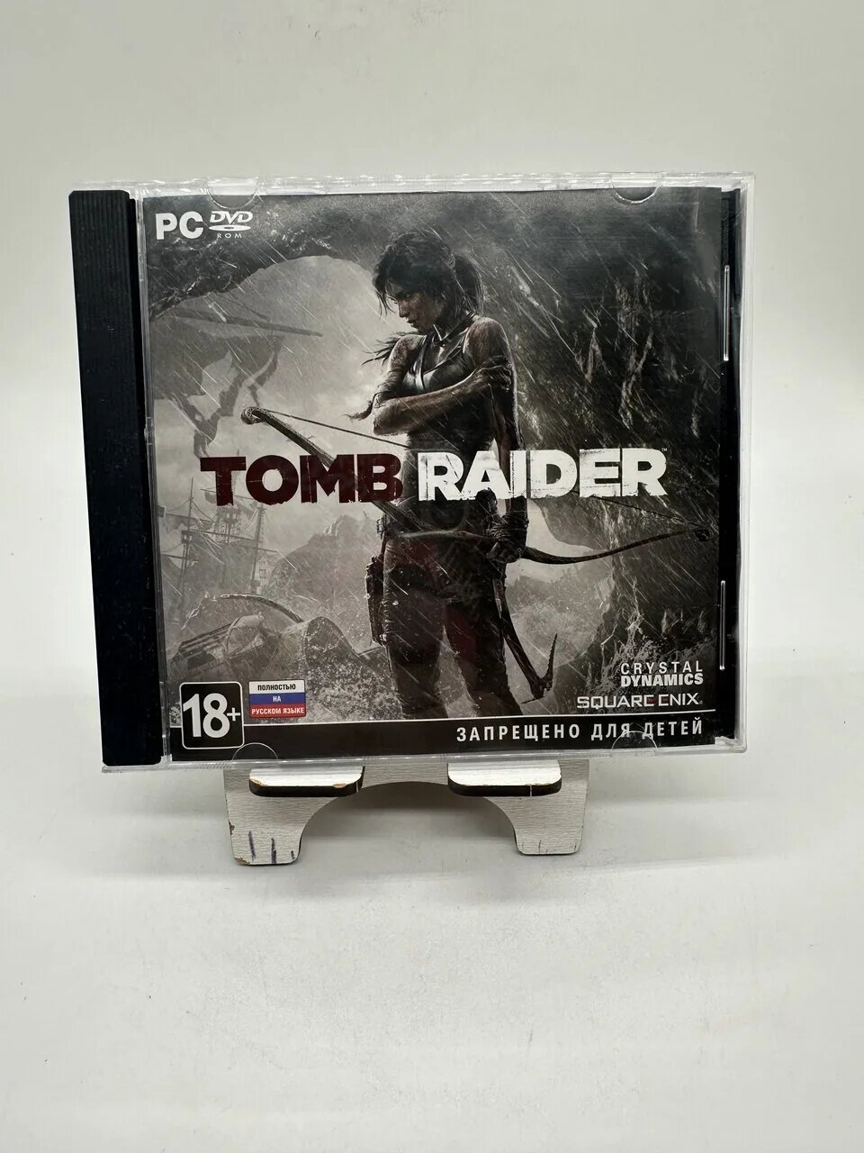 Диск с игрой Tomb Rider РОждение Легенды (русская версия) для пк лицензия