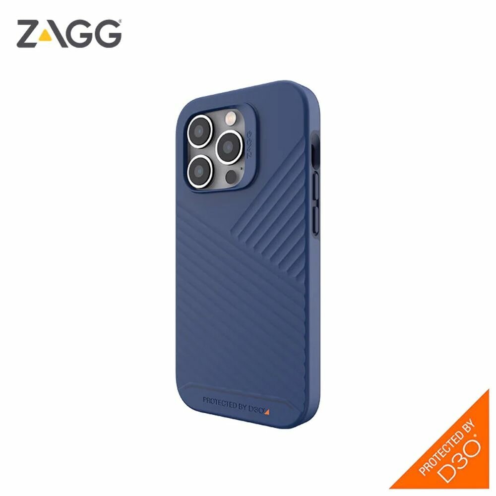 Чехол пластиковый противоударный ZAGG D3O Denali SNAP Case ZAGG iPhone 14 Pro (6.1") синий