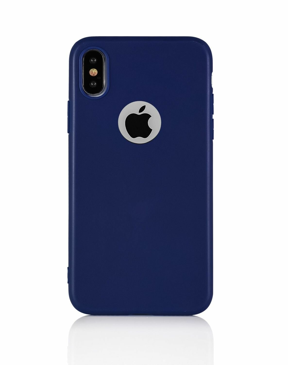 Чехол для iPhone Микки Бич силикон синий