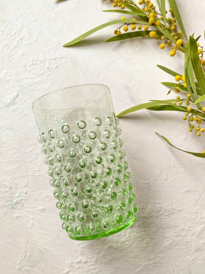 Стакан 250 мл "Anna von Lipa", Hobnail Tumbler, Light Green