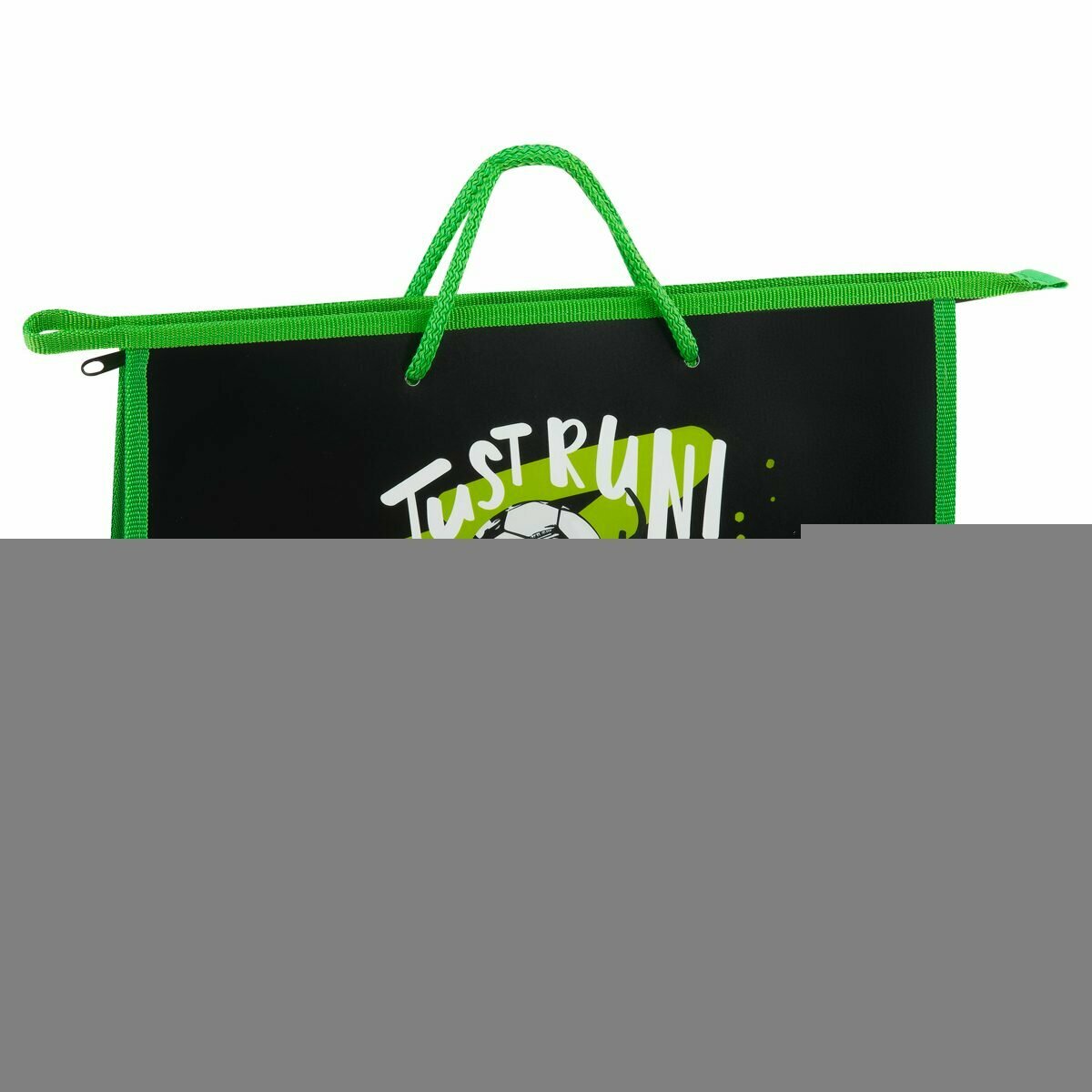 Папка с ручками А4 ArtSpace "Football", пластик, на молнии, 45мм (ПТ-15О40009)