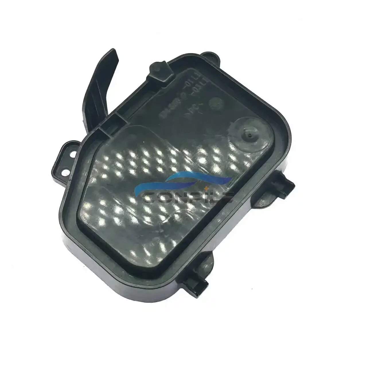Задняя крышка фары Volkswagen Touareg 11-15, левая, Halogen lamp
