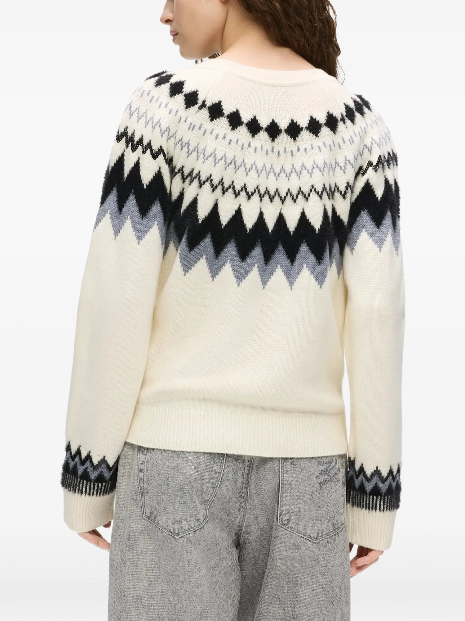 Свитер Karl Lagerfeld Alpine knitted sweater, размер 34 — фото 1