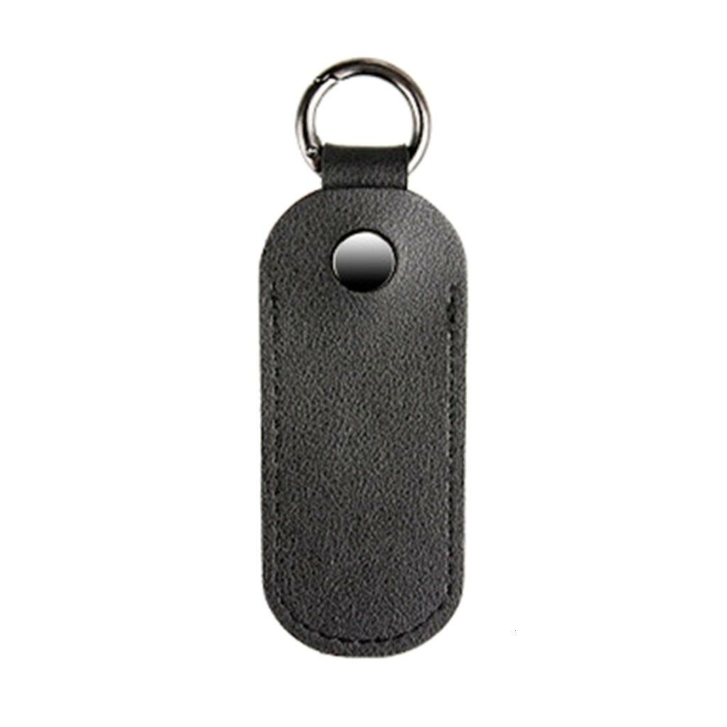 Футляр для USB-флешки из микрофибры, Черный