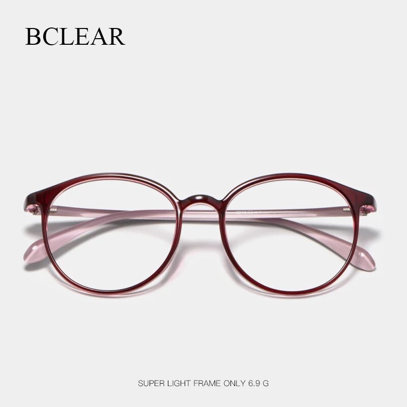 Очки для зрения BCLEAR Ultra Light TR90, Transparent Brown