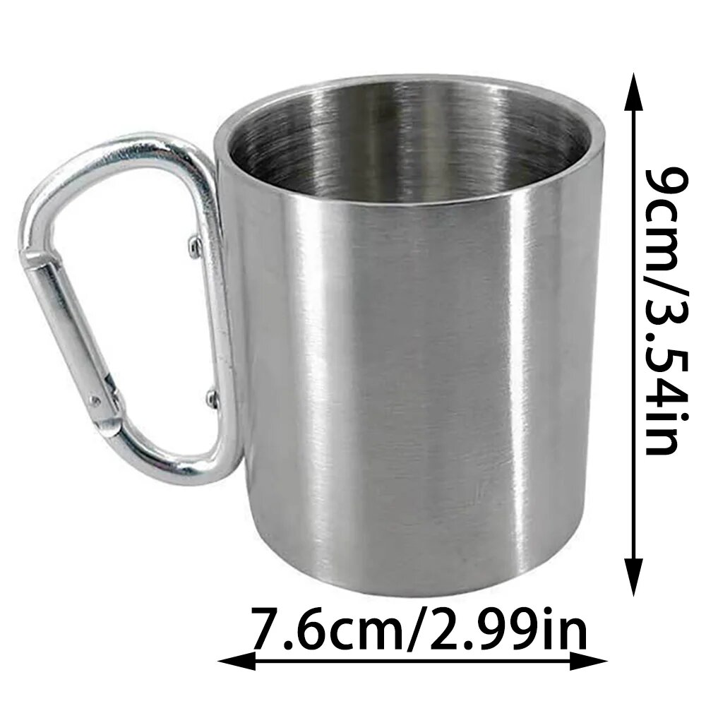 Кружка из нержавеющей стали для пикника Silvery-L