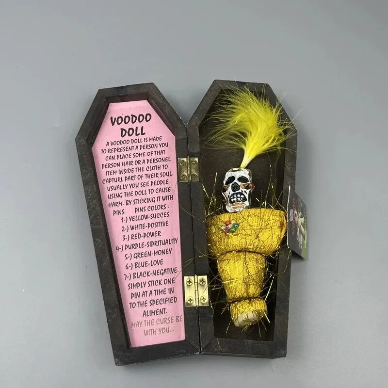 Voodoo Doll Фигурка из смолы Кукла вуду, 8-19 см, для привлечения успеха, силы, любви