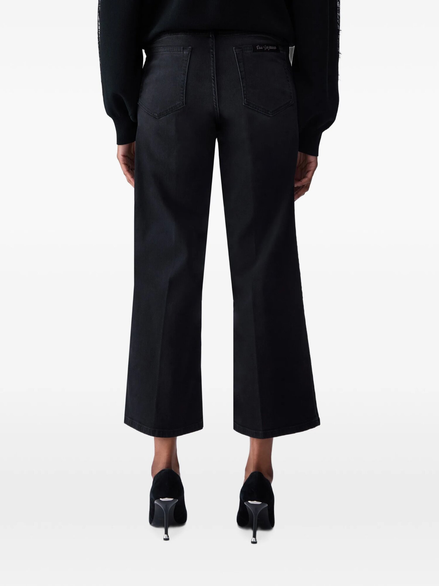 Брюки LIU JO Cropped flare pants, размер 36 — фото 1