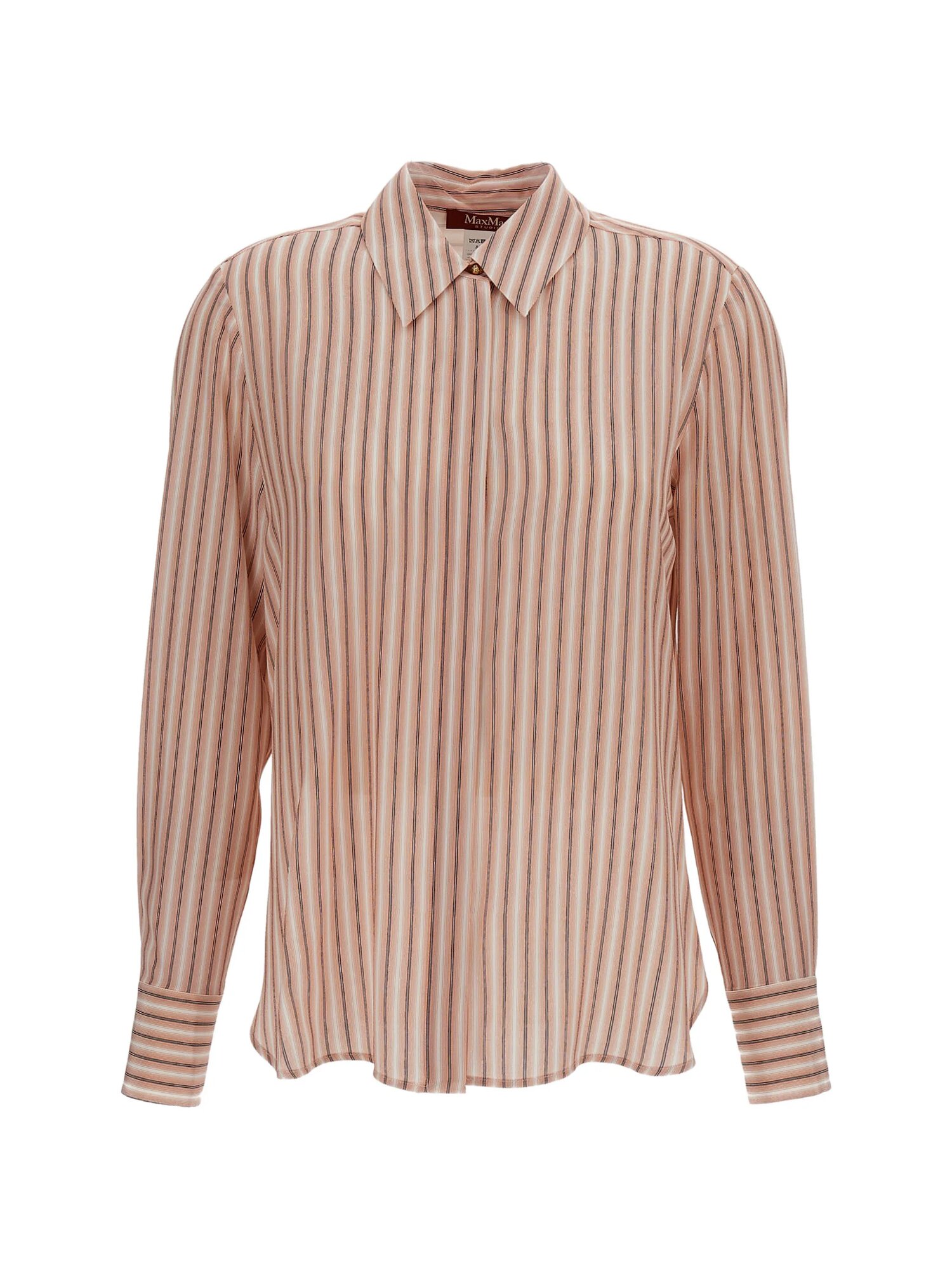 Рубашка Striped silk shirt
