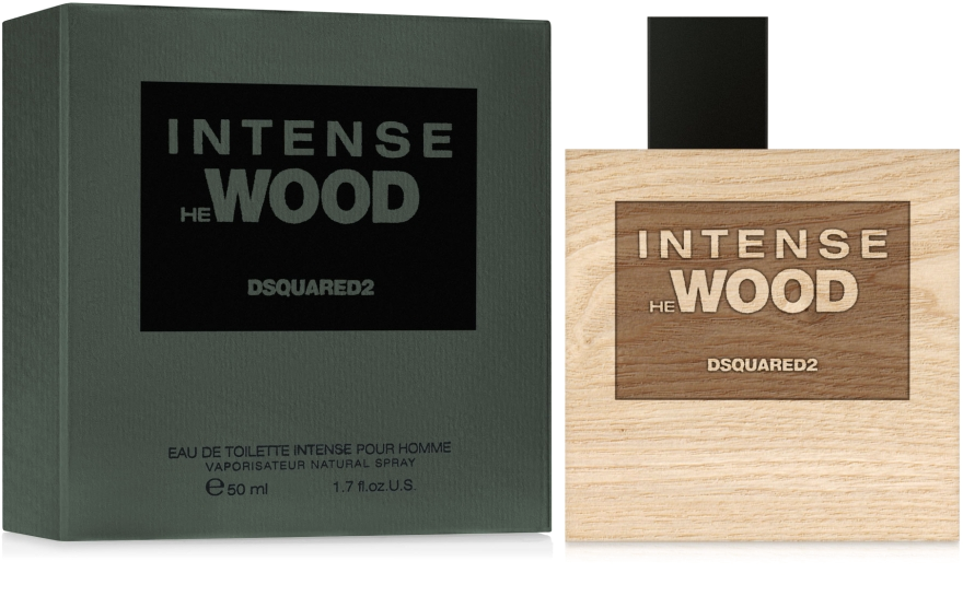 Мужской парфюм Dsquared2 Intense He Wood 50 мл / Дискваред 2 Интенс Хи Вуд