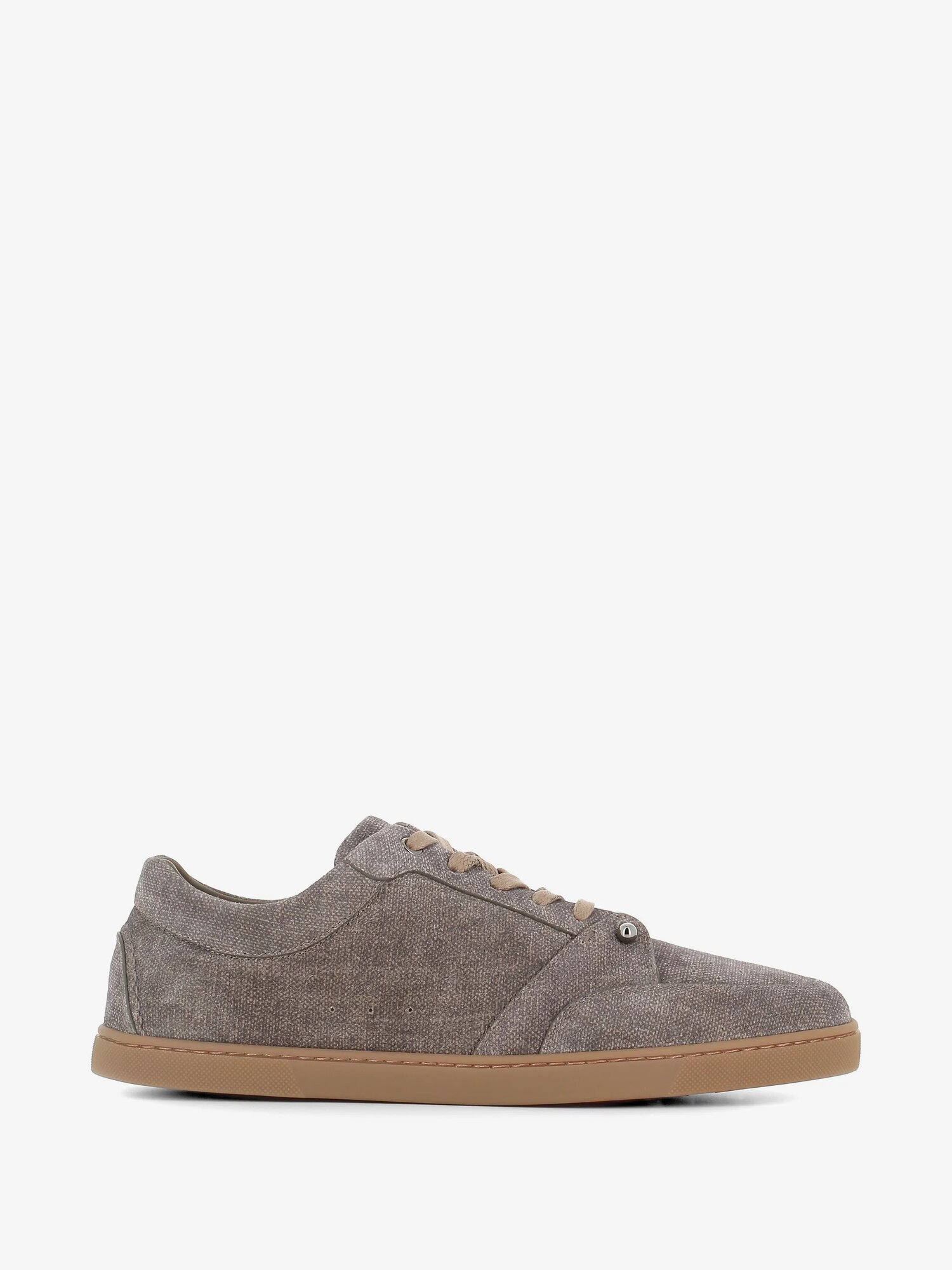 Кроссовки Perforated suede sneakers