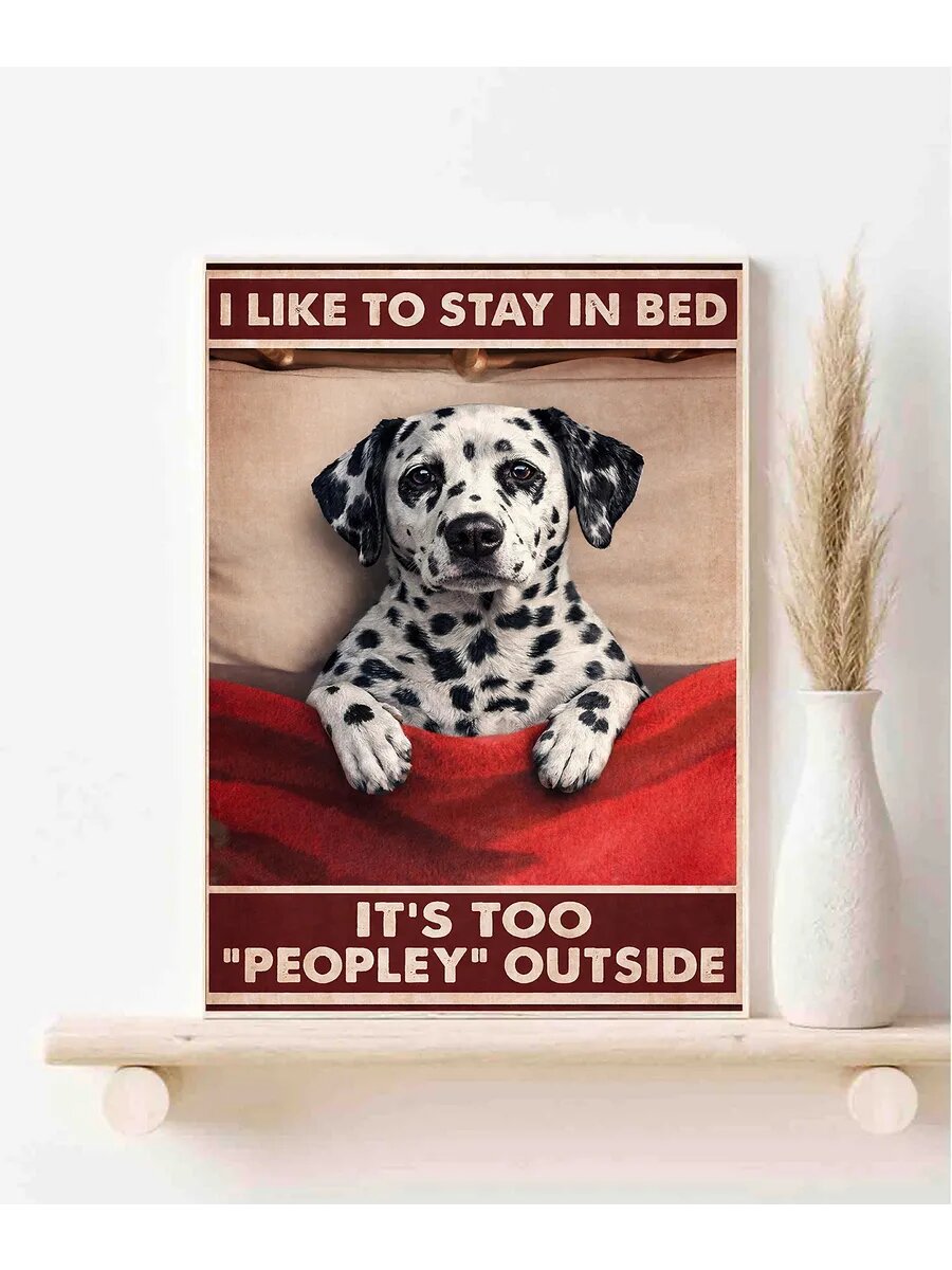 Далматин, Stay In Bed, Плакат 30x42см