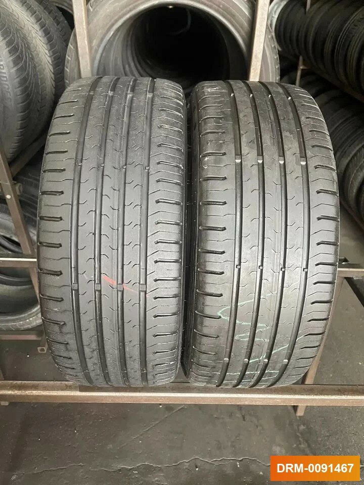 Комплект (2 шт) летних БУ шин Continental ContiEcoContact 5 195/45 R16 25% износ 8188107271
