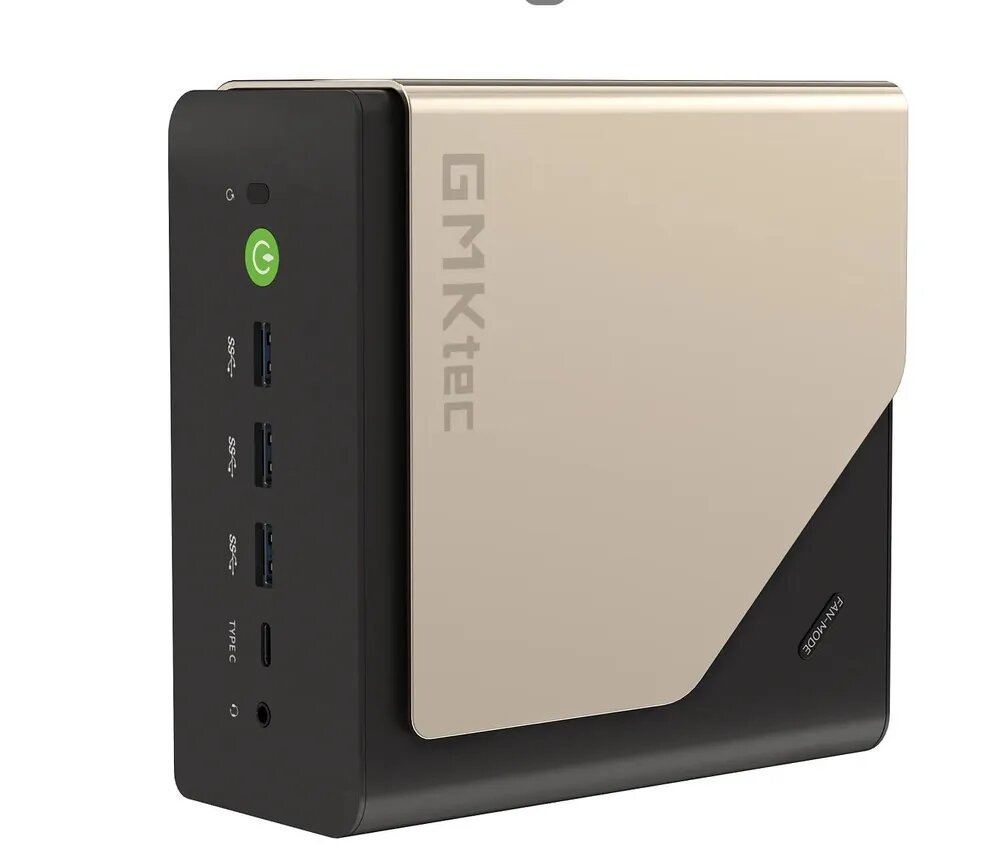GMKtec Мини-ПК Nucbox EVO-T1 ,16C/16T 99 TOPS AI Мини-ПК, 3*M.2 2280 PCIE4.0, USB4+Oculink+DP+Type C (Intel Core Ultra 9 285H, RAM Отсутствует, Intel Arc Graphics, Без ОС), EVO-T1, серебристый