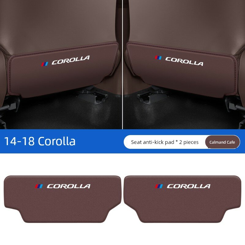 Набор из 2 для Toyota Corolla 2014-2018 Защита сиденья от царапин, Бежевый
