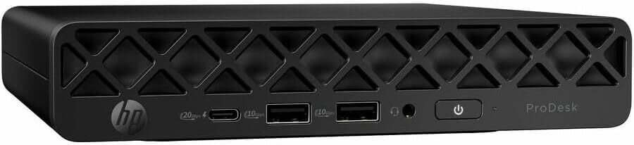 Неттоп HP ProDesk 4 G1i mini Intel Ultra 5 235T, DDR5 16ГБ, 512ГБ SSD, Intel Graphics, Windows 11 Pro, черный BS7M0UT