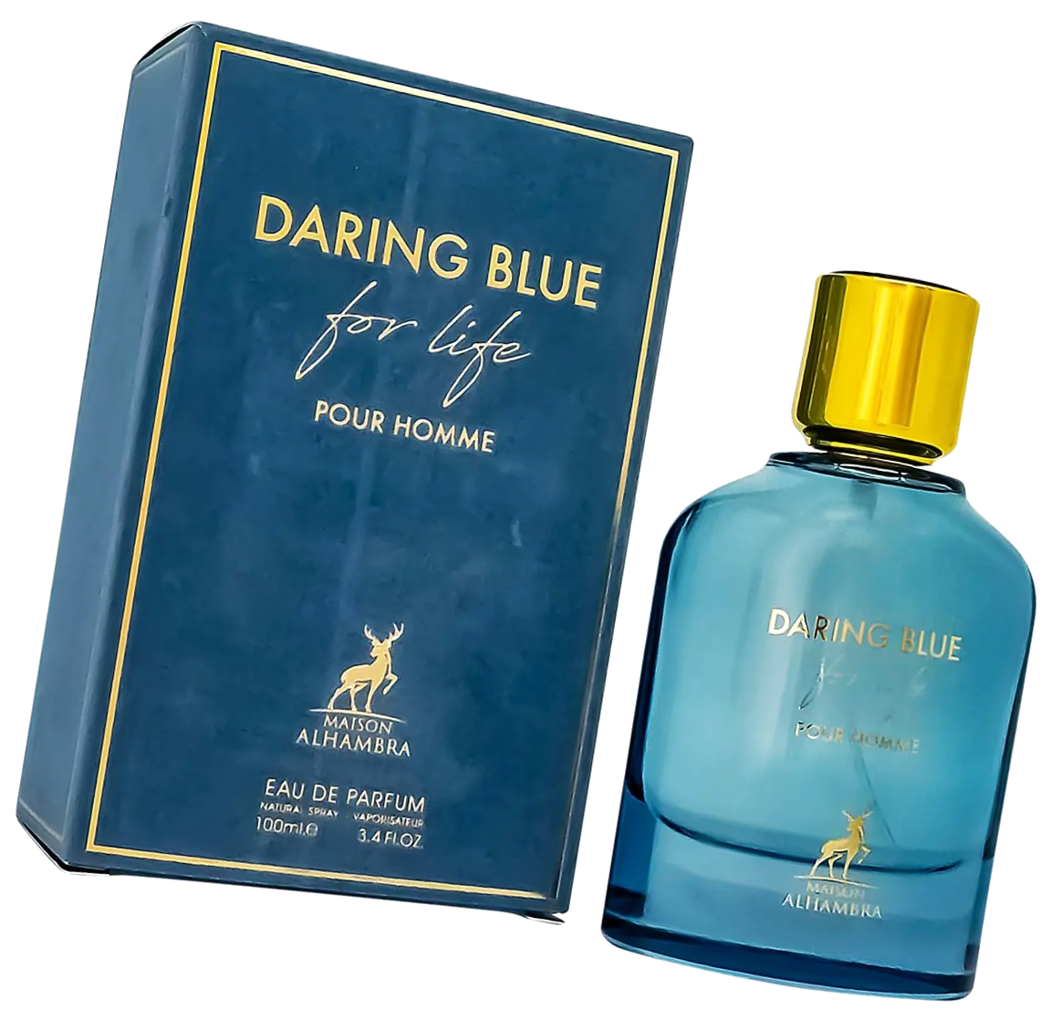 Alhambra Daring Blue For Life Pour Homme аромат мужской 100 мл - Альхамбра Даринг Блю Фор Лайф Пур Хом