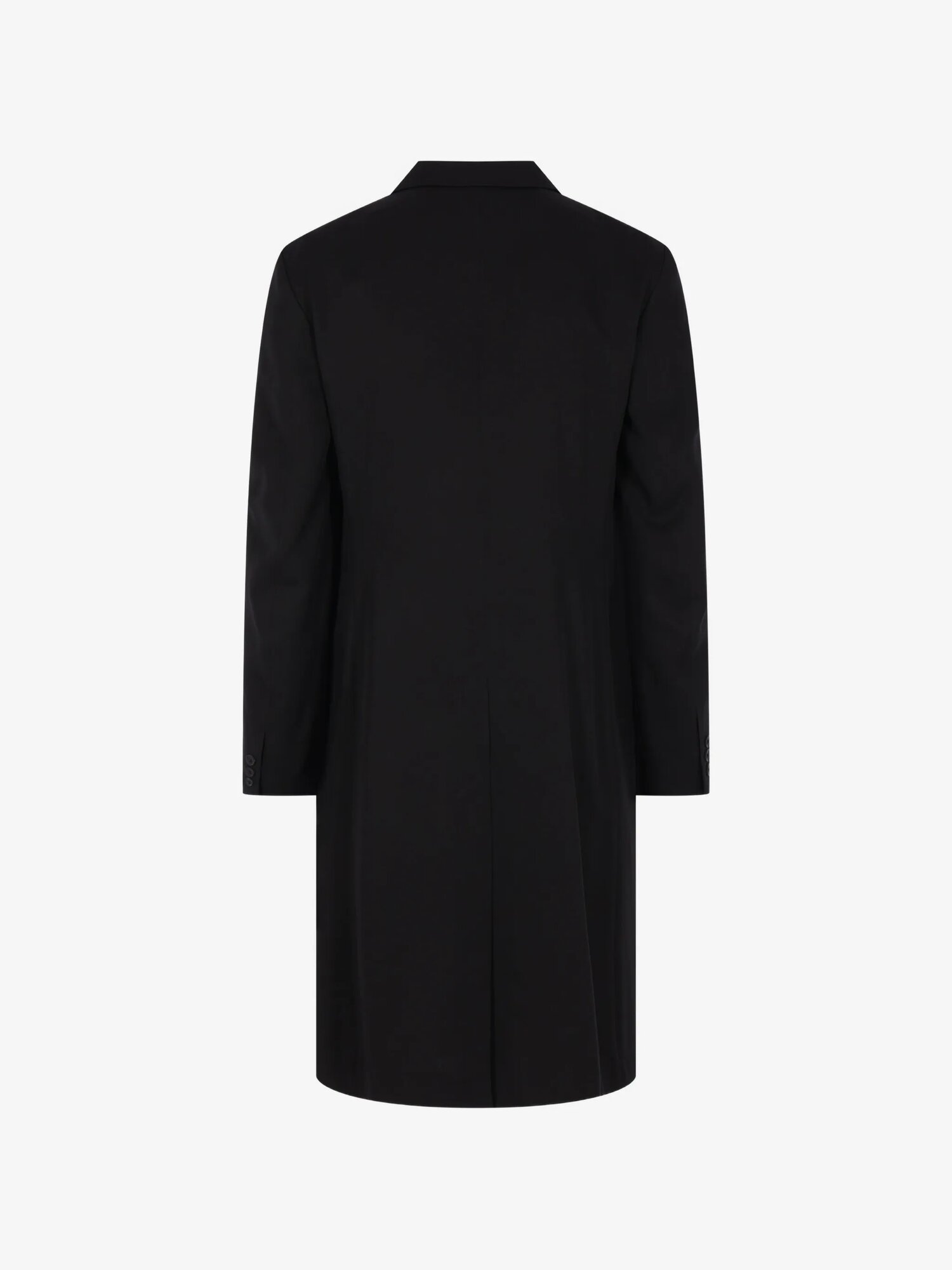 Пальто Yohji Yamamoto Single-breasted coat, размер 50, черный — фото 1