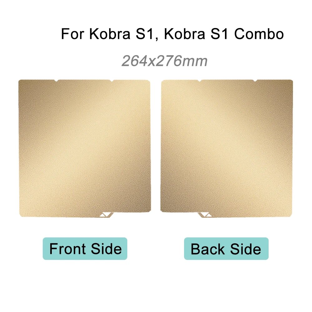 Гибкий лист PEI 264x276mm для Kobra S1