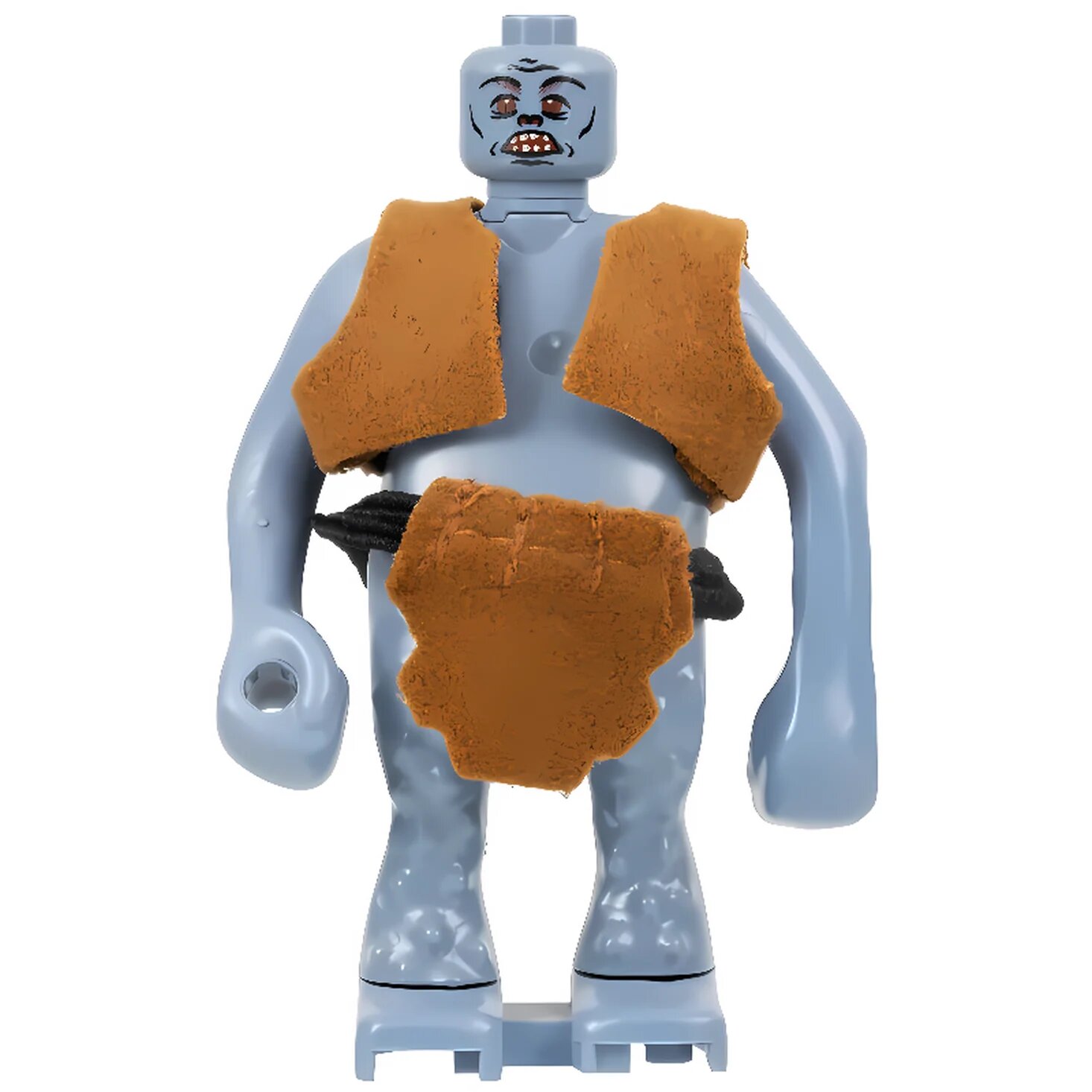 Минифигурка Lego Harry Potter Mountain Troll - Brown Vest and Loincloth 41983 U