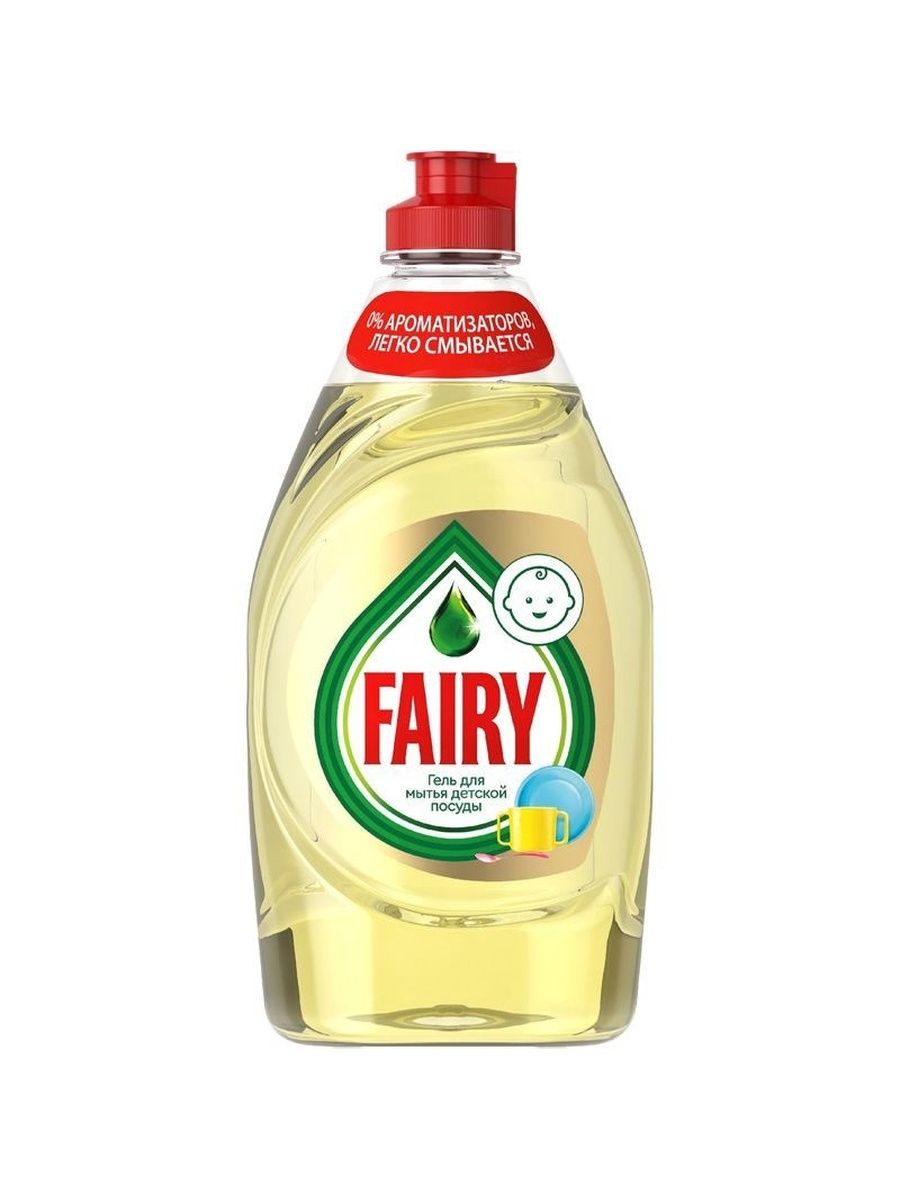 Fairy Гель для мытья детской посуды без ароматизаторов, 450 мл
