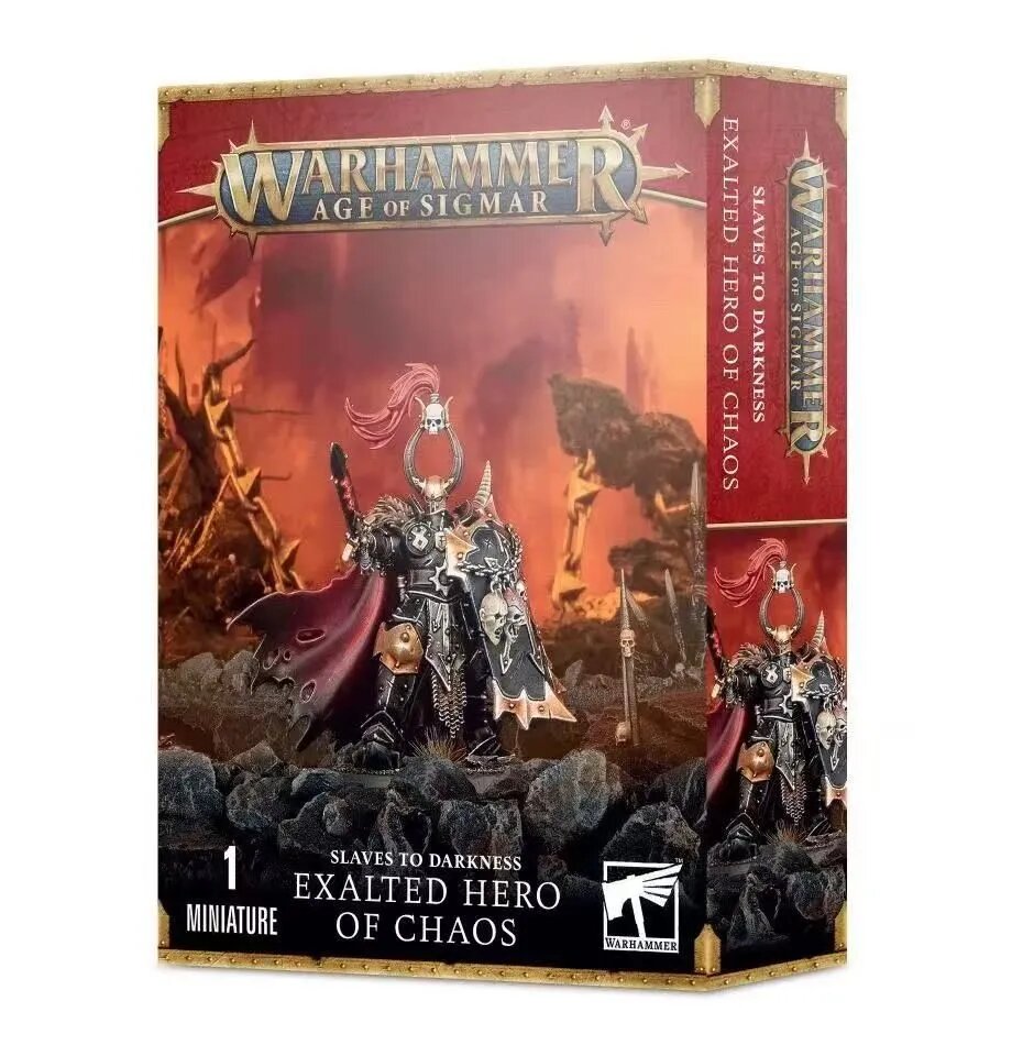Фигурки Warhammer 40k - Slaves To Darkness: Exalted Hero Of Chaos, Brand new boxed