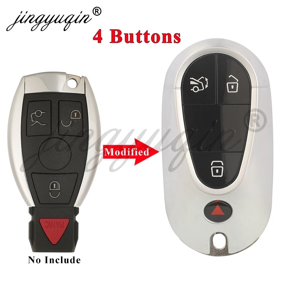 Корпус смарт-ключа Mercedes-Benz 4 Buttons