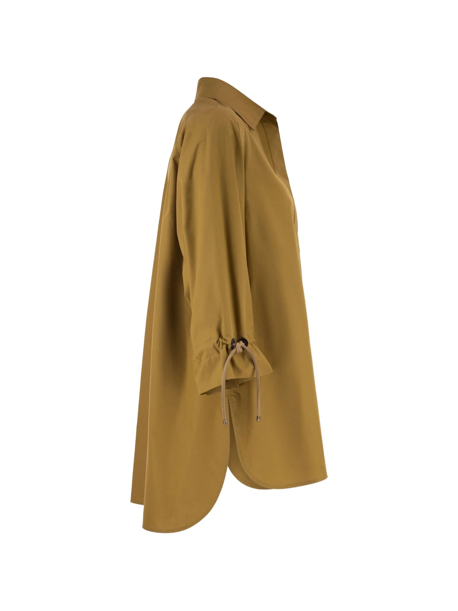 Блуза Max Mara Cotton blouse, размер 40, brown — фото 1