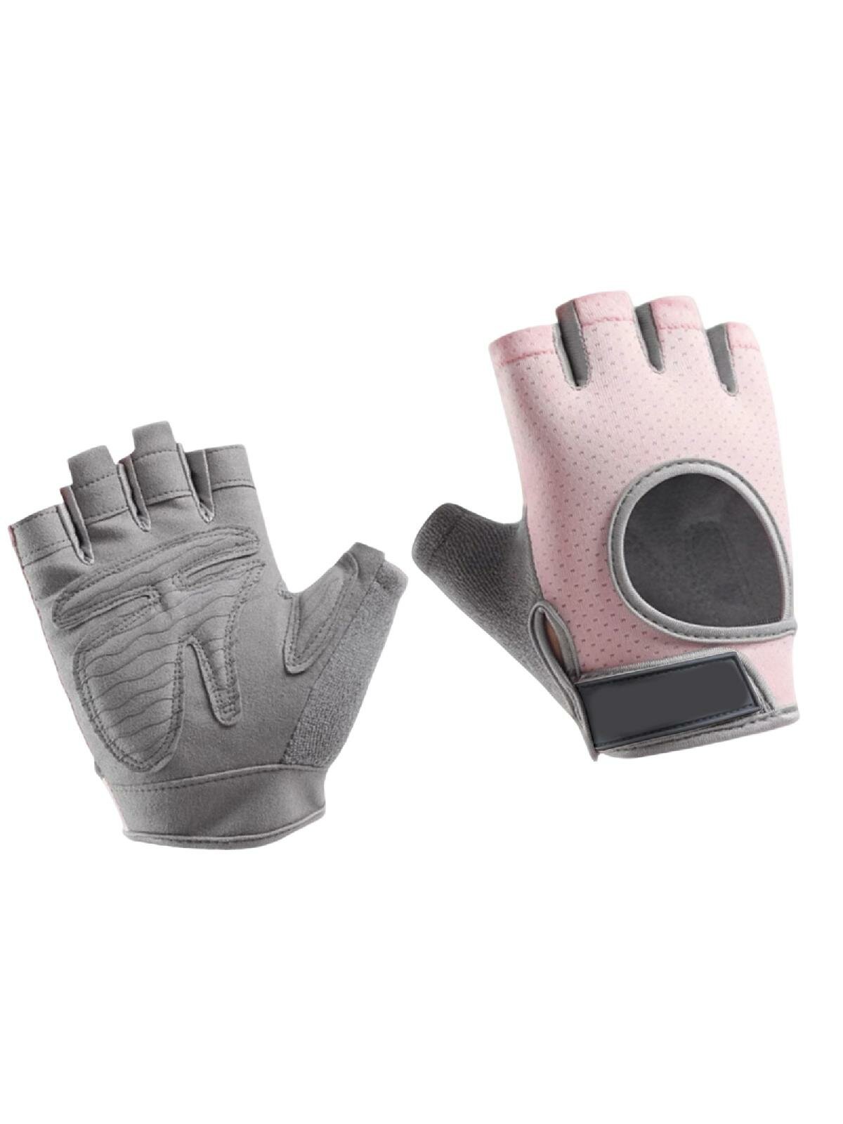 Breathable AntiSlip Fitness Gloves for Men Women with Small M L Size Option