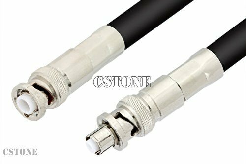 MHV штыревой к SHV штекер кабель используя RG8 коаксиальный (надежный китайский аналог)