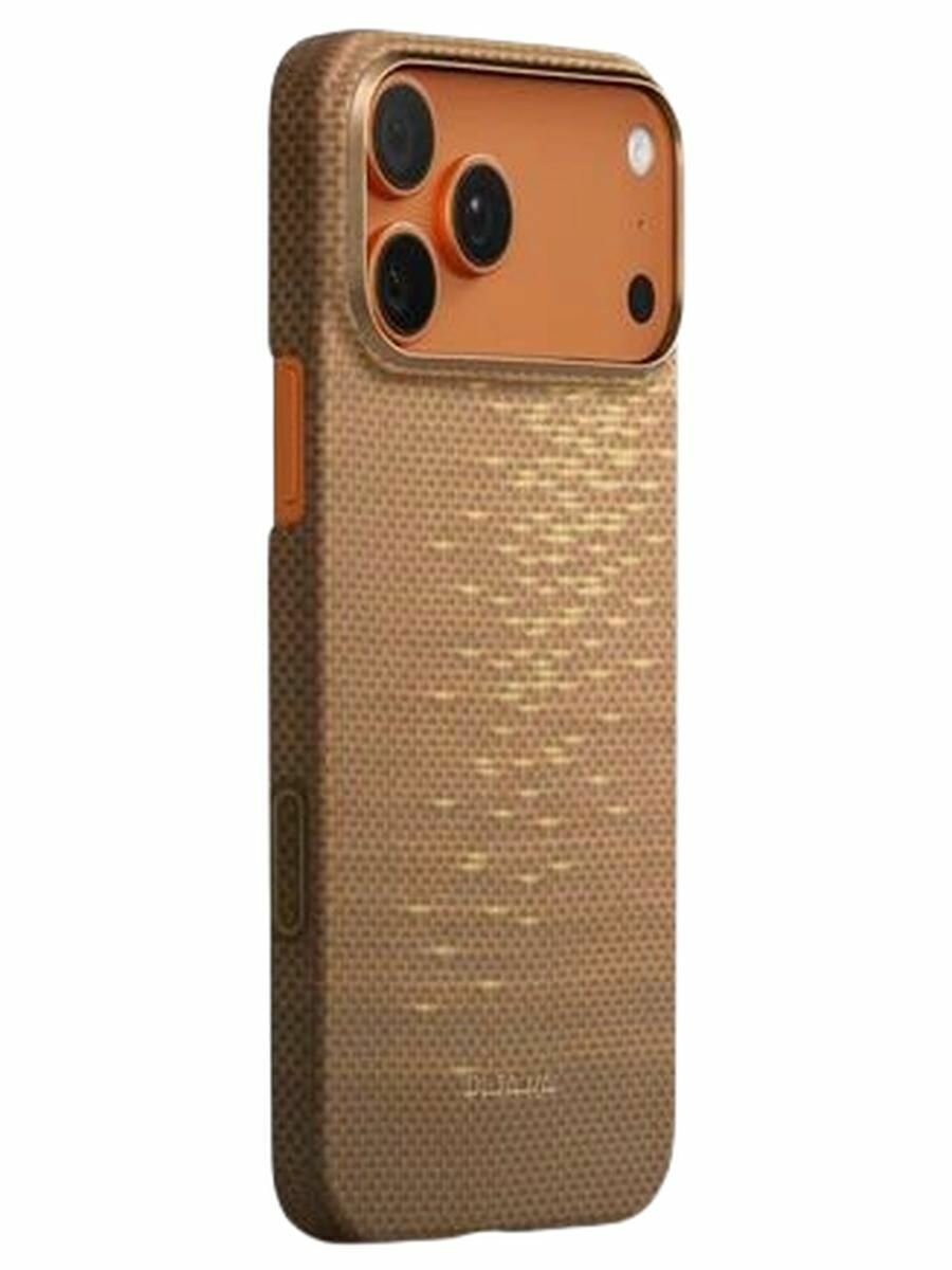 Чехол Pitaka Ultra-Slim Case для iPhone 17 Pro - (Golden Glint)