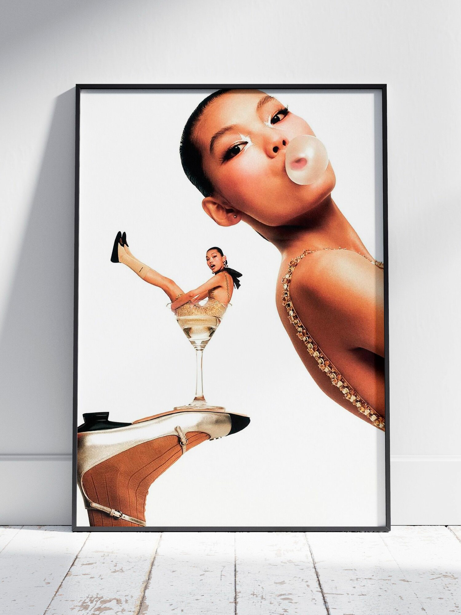 Плакат на стену для интерьера Арт Фэшн (Art Fashion 25) - Постер по моде и эстетике формата A4 (21x30 см)