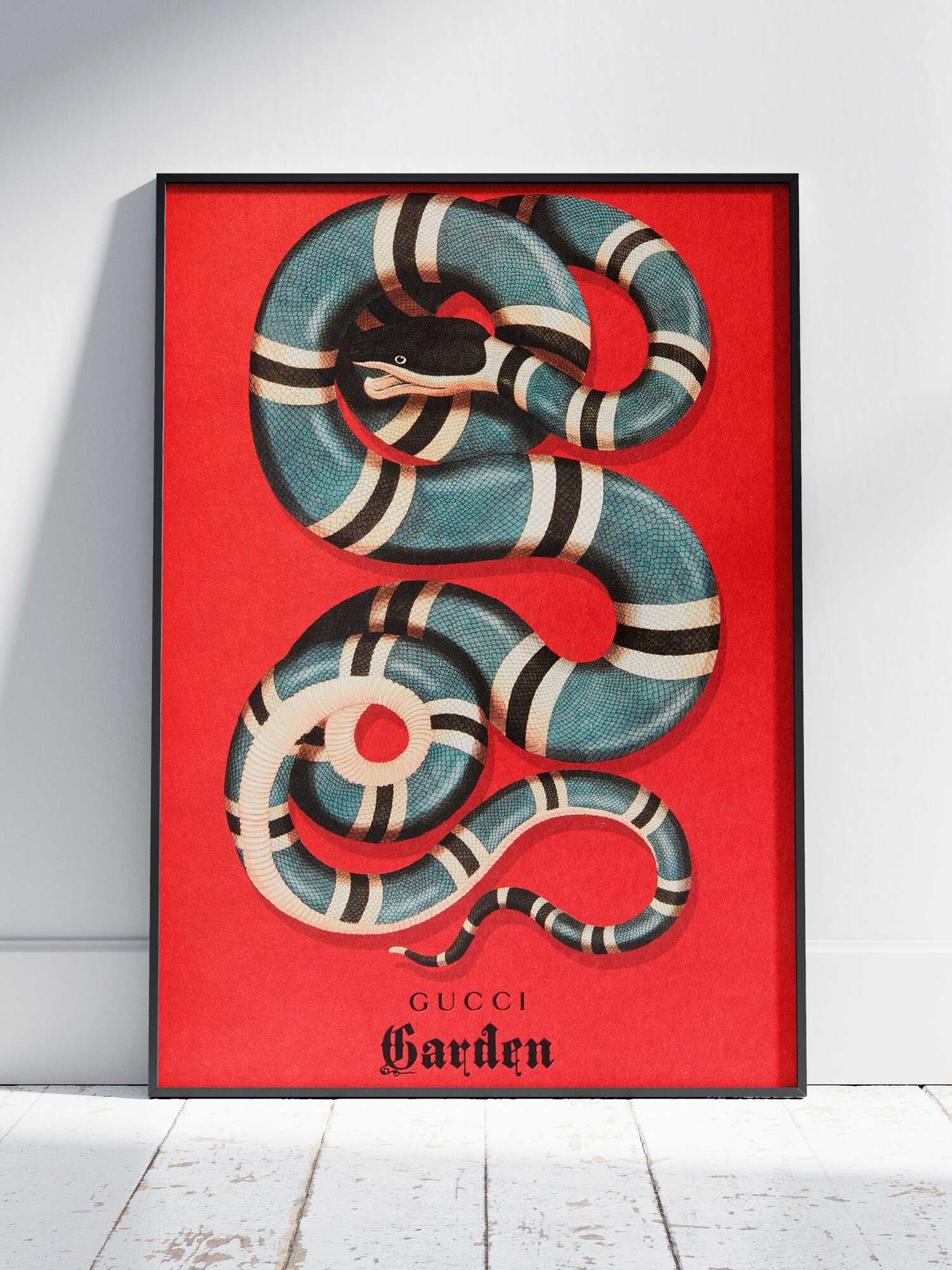 Плакат на стену для интерьера Гуччи (Gucci 19) - Постер по модели, бренду и моде формата A4 (21x30 см)