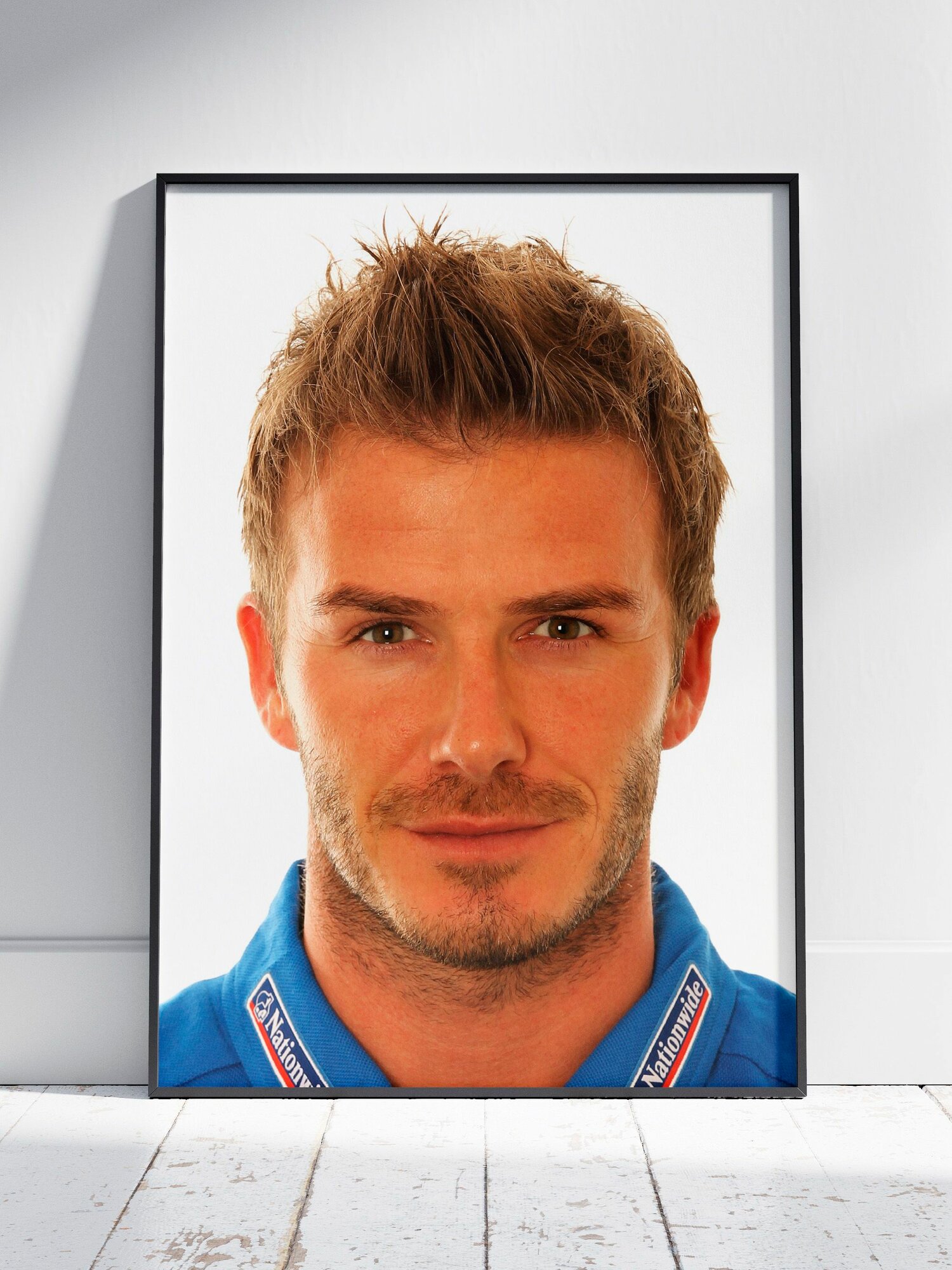 Плакат на стену для интерьера Дэвид Бекхэм (David Beckham 26) - Постер по актеру фильма, кино, сериала формата A4 (21x30 см)