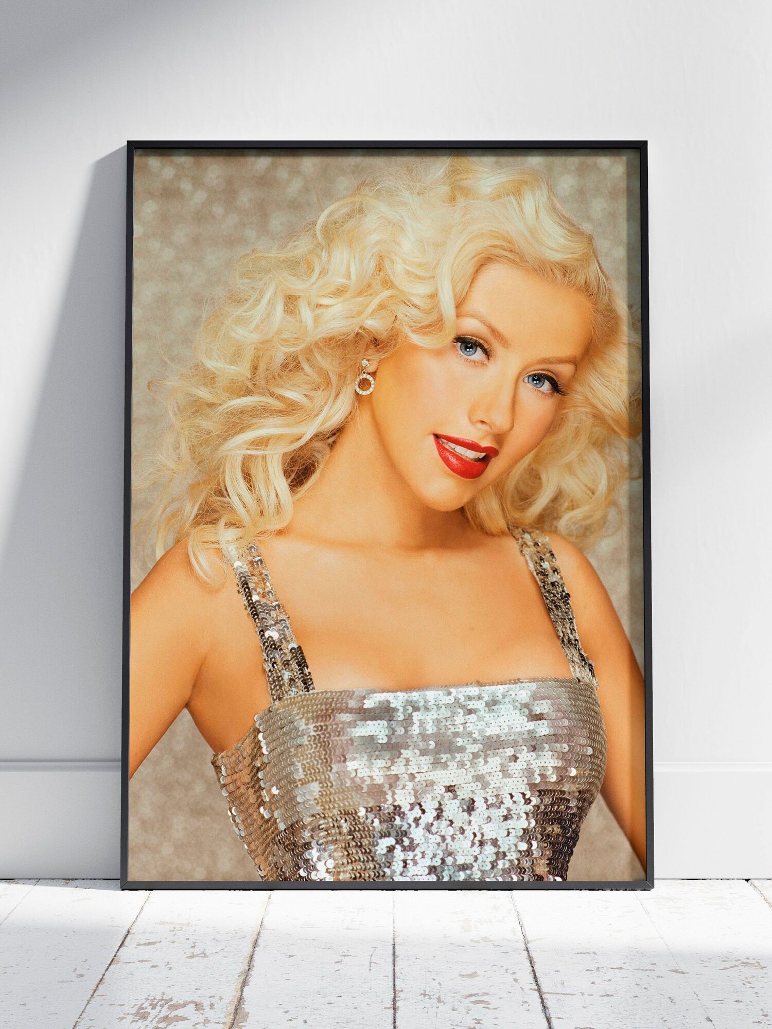 Плакат на стену для интерьера Кристина Агилера (Christina Aguilera 30) - Постер по музыке и артисту формата A4 (21x30 см)