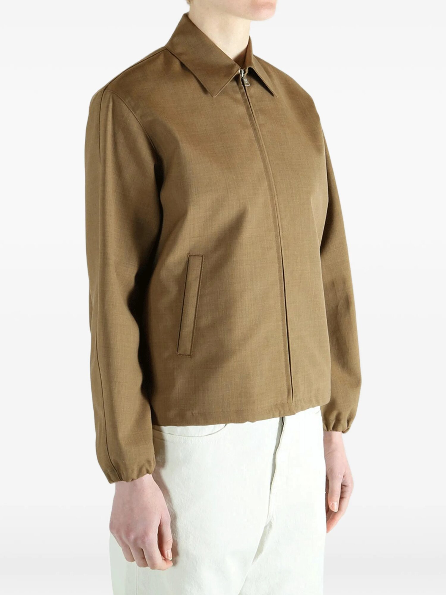 Куртка AURALEE Zip collar jacket, размер 40 — фото 1