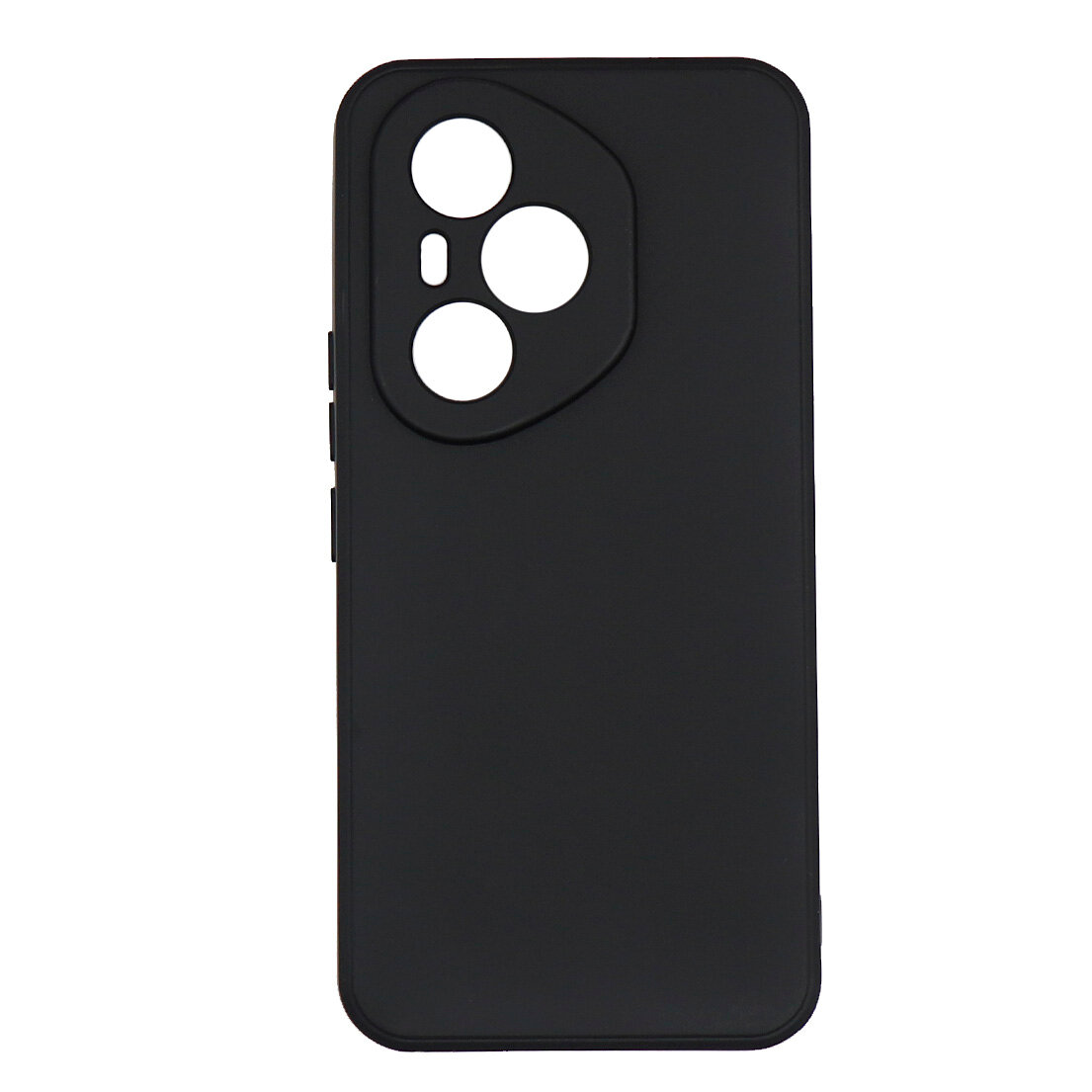Чехол силиконовый для Honor 400 Pro, с микрофиброй внутри, с защитой камеры, X-CASE, черный