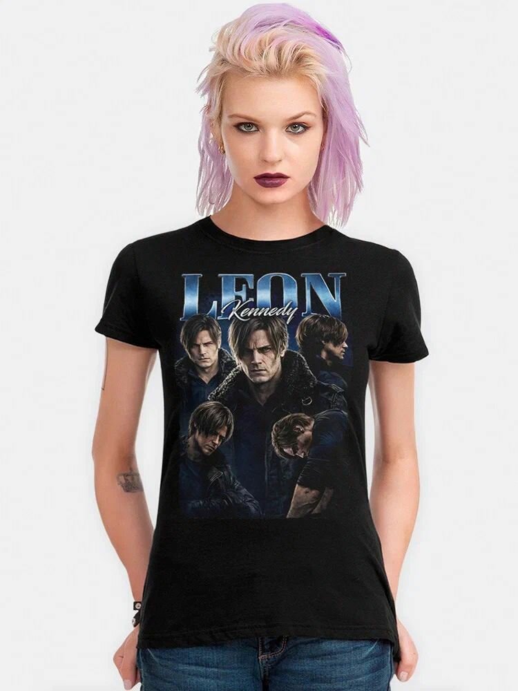 Футболка DreamShirts Studio Леон Кеннеди / Resident Evil / Женская