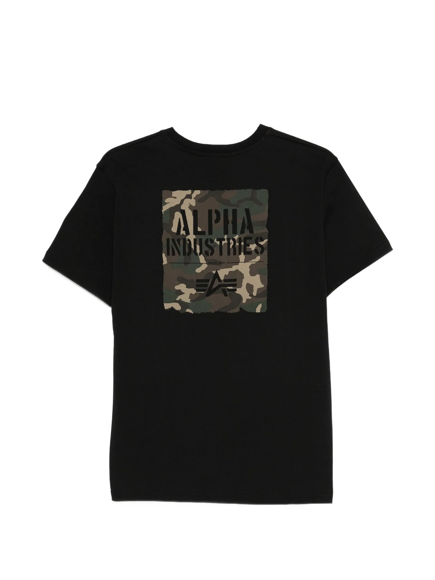Футболка ALPHA INDUSTRIES, размер L, черный — фото 1