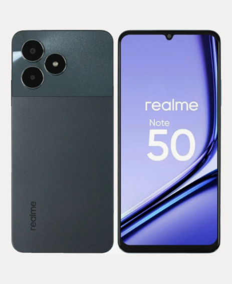 Смартфон Realme Note 50 3/64, черный (Б/У), уценка